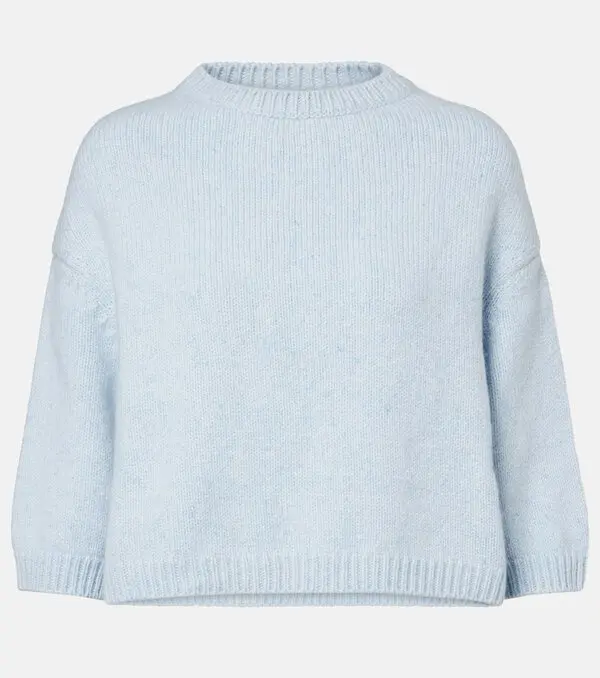 Khaite Sabine Cashmere Sweater - Blue