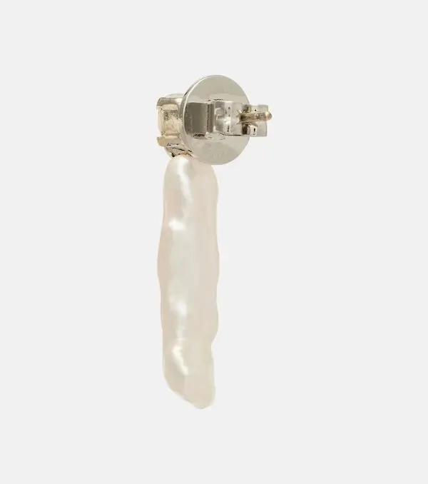 Simone Rocha Earrings With Freshwater Pearls - Silver
