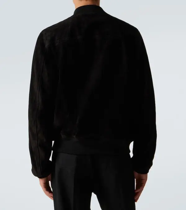 Rick Owens Remoray Suede Bomber Jacket
