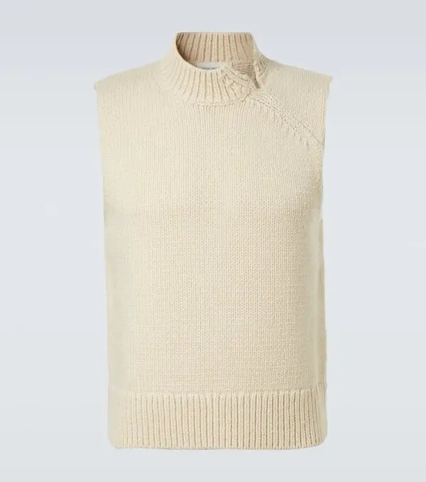 Dries Van Noten Wool And Cashmere Sweater Vest