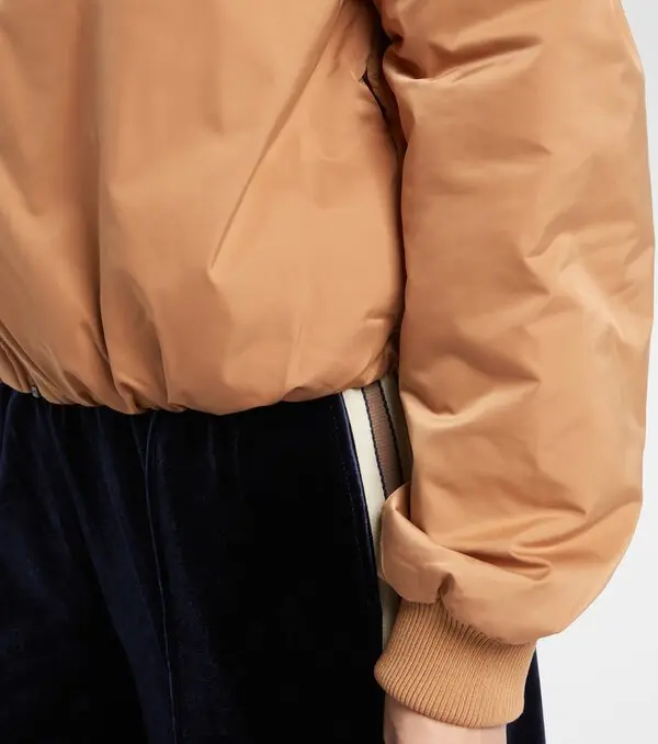 The Upside Carlotta Bomber Jacket - Beige