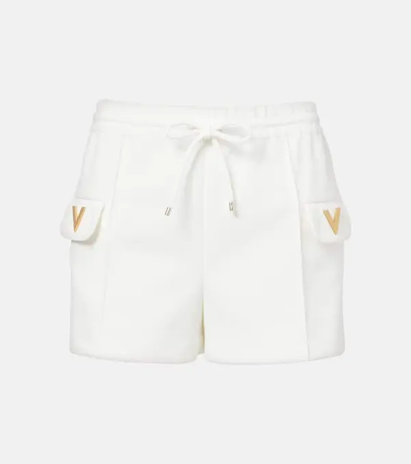 Valentino Garavani Vgold Jersey Shorts