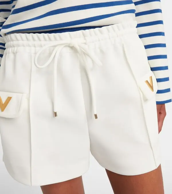Valentino Garavani Vgold Jersey Shorts