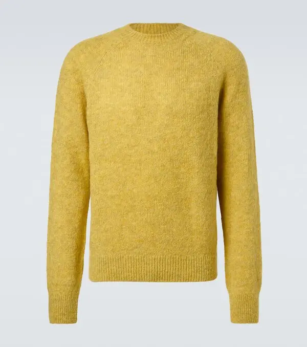 Dries Van Noten Alpaca And Wool-blend Sweater