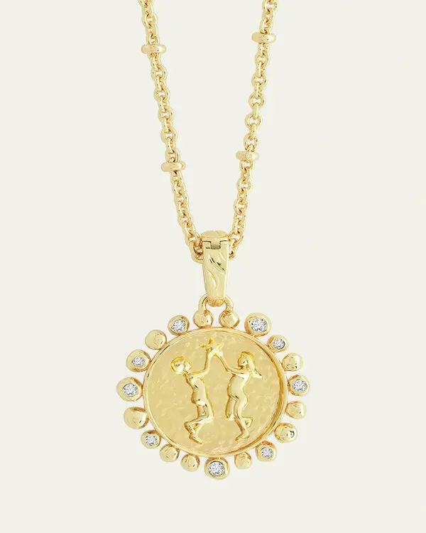 ANABEL ARAM JEWELRY Zodiac Pendant Necklace - Gemini