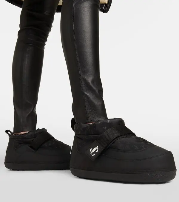 JIMMY CHOO Yuko Flat Ankle Snow Boots