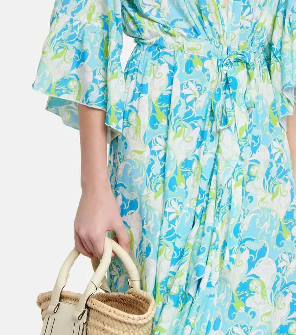 Melissa Odabash Printed Kaftan Dress