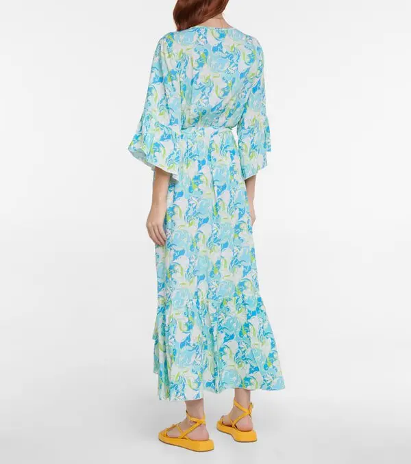 Melissa Odabash Printed Kaftan Dress