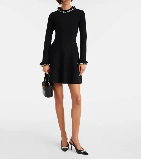 Valentino Garavani Ruffled Minidress