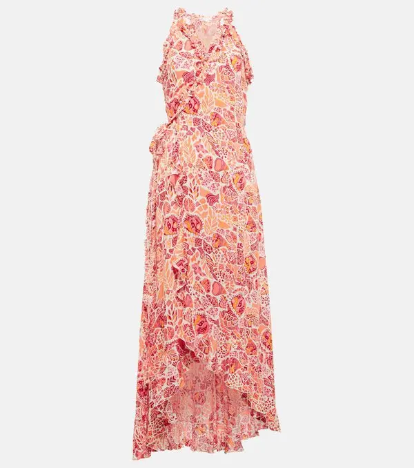 Poupette St Barth Tamara Printed Maxi Dress - Multicoloured