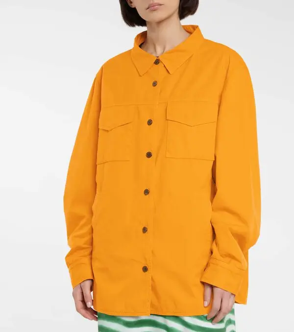 Dries Van Noten Cotton Shirt Jacket