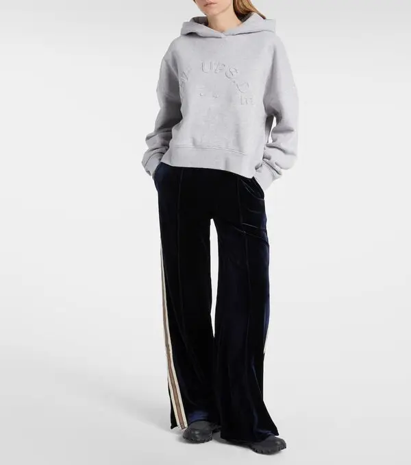 The Upside Byron Logo Cotton Jersey Hoodie