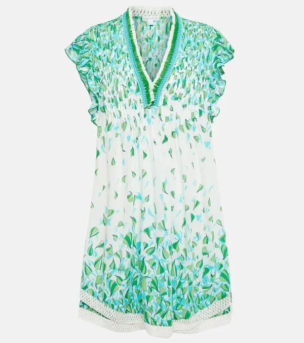 Poupette St Barth Sasha Printed Minidress - Multicoloured