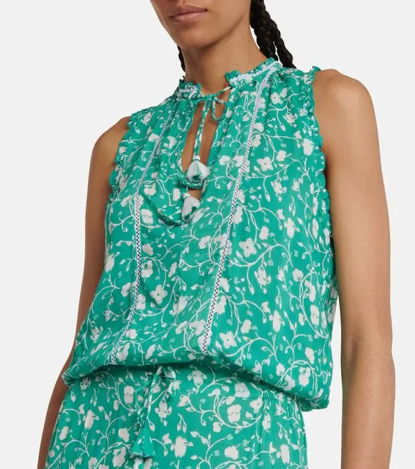 Poupette St Barth Clara Floral Minidress