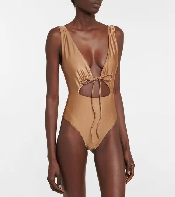 Jade Swim Cava Cutout Swimsuit