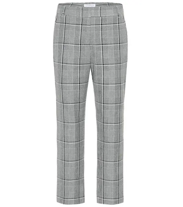 Velvet By Graham & Spencer Abigail High-rise Straight Pants - Grey