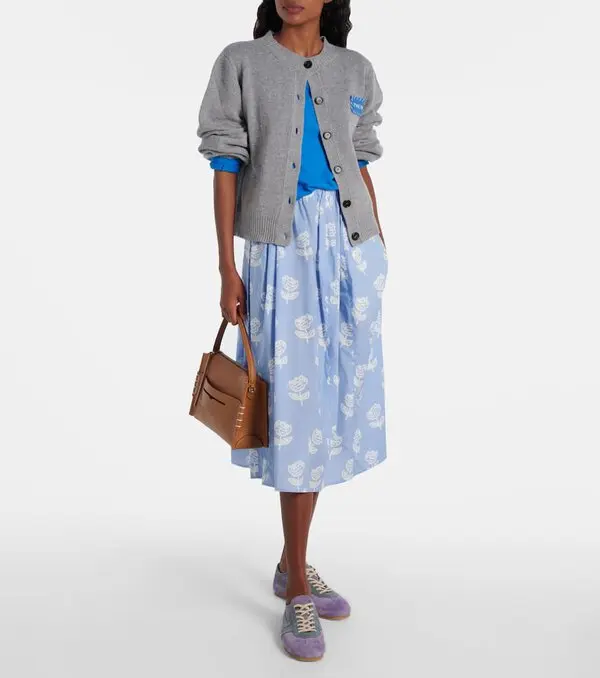 Marni Logo Cashmere Cardigan
