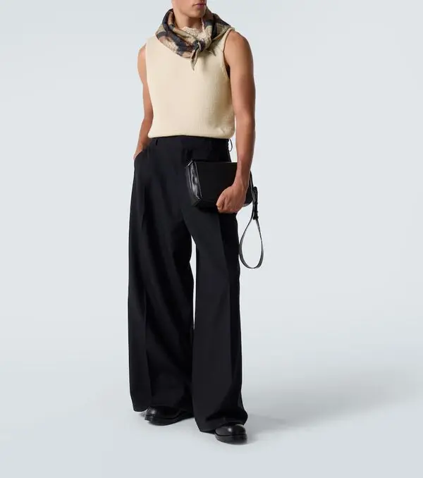 Dries Van Noten Wool And Cashmere Sweater Vest