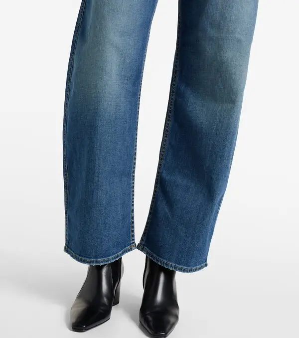 NILI LOTAN Tribeca Barrel-leg Jeans