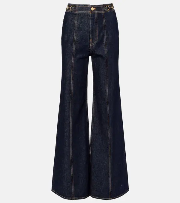 Ulla Johnson Delphine Wide-leg Jeans