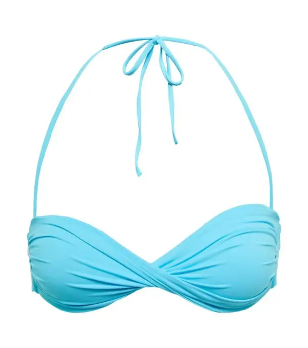 Melissa Odabash Martinique Bikini Top - Blue