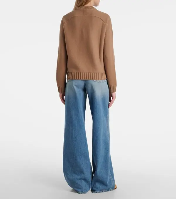 Gucci Horsebit Wool And Cashmere Sweater