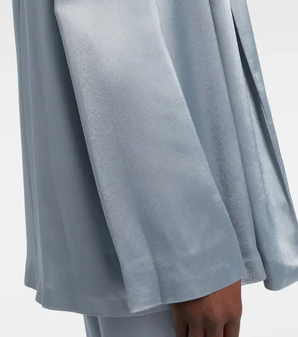 Galvan Julianne Satin Blazer