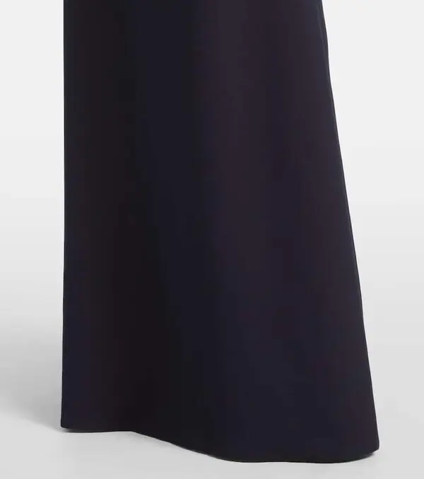 Safiyaa Priscilla Embellished Crepe Gown