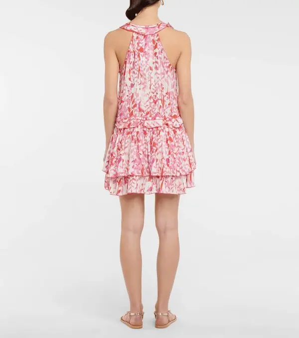 Poupette St Barth Mae Printed Minidress