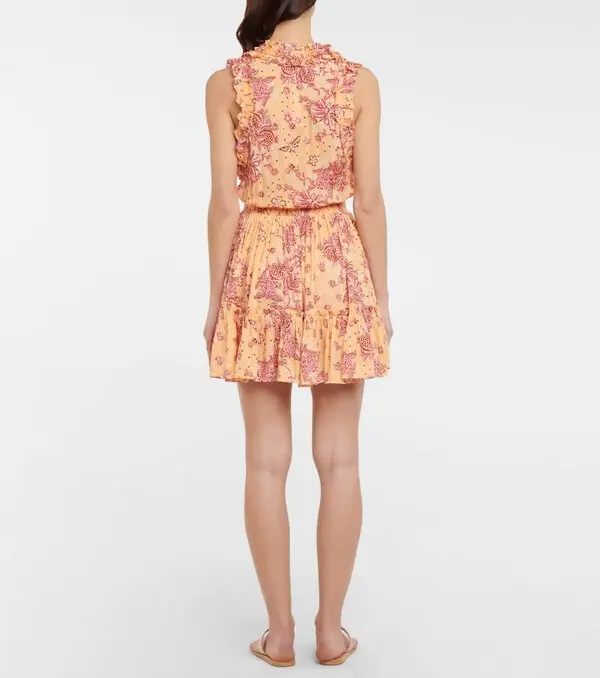 Poupette St Barth Triny Printed Minidress