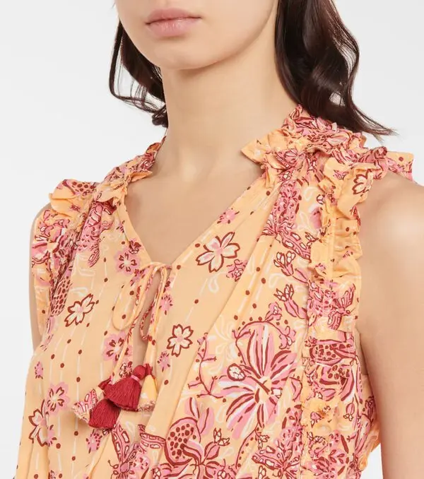 Poupette St Barth Triny Printed Minidress
