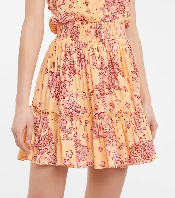 Poupette St Barth Triny Printed Minidress