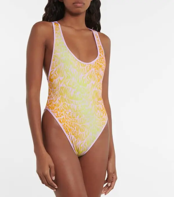 Stella McCartney Printed One-piece Swimsuit