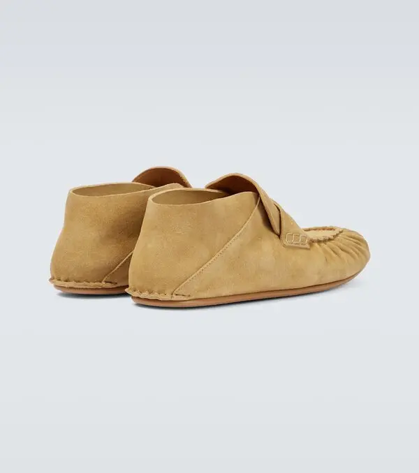 Loewe Suede Moccasins