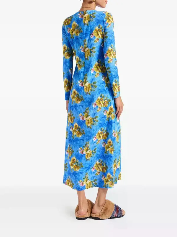 La DoubleJ Floral-print Maxi Dress