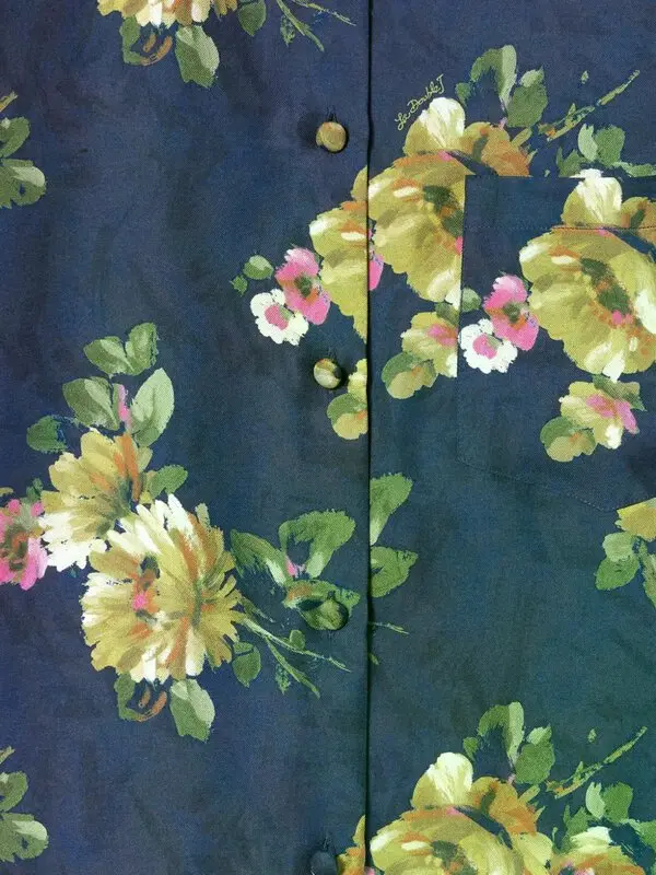 La DoubleJ Floral Print Button-fastening Shirt