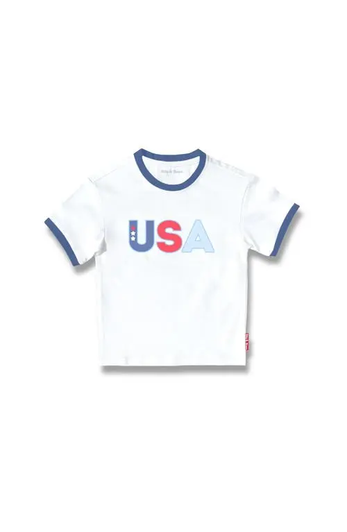 BITS & BOWS Usa Patriotic T-shirt - Red/white/blue