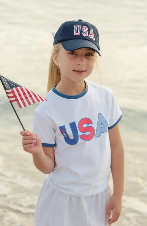 BITS & BOWS Usa Patriotic T-shirt