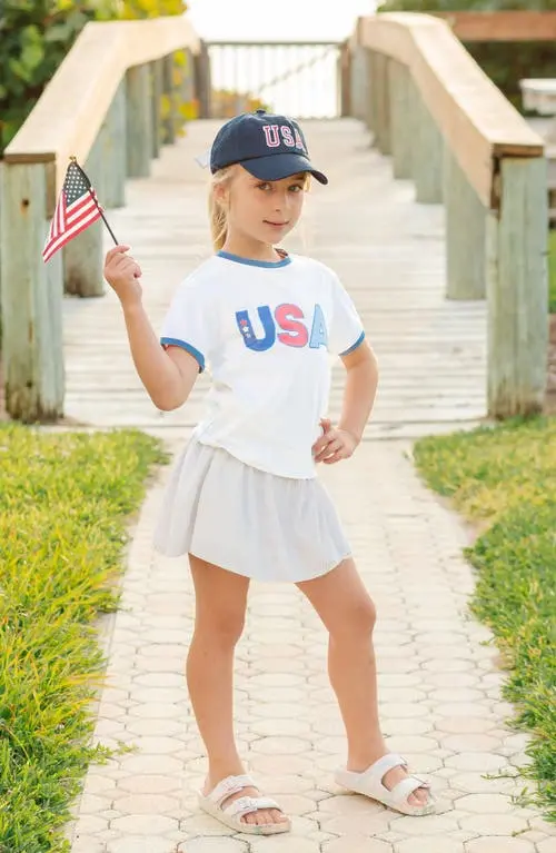 BITS & BOWS Usa Patriotic T-shirt