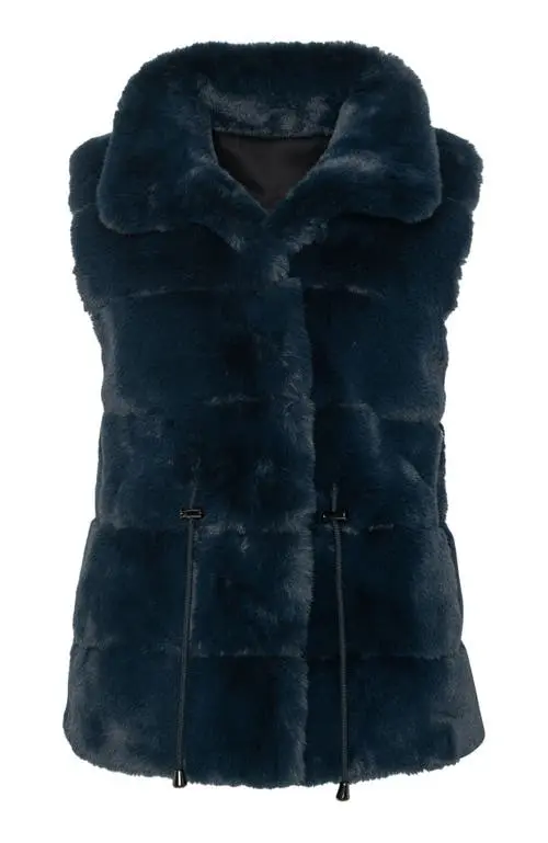 LYLA GRANT Fur-free Rex Rabbit Vest