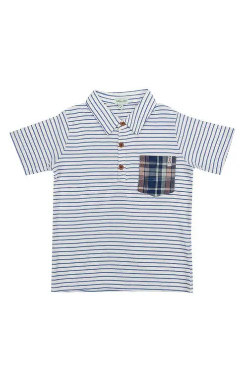 LILLY + SID Organic Cotton Stripe Print T-shirt