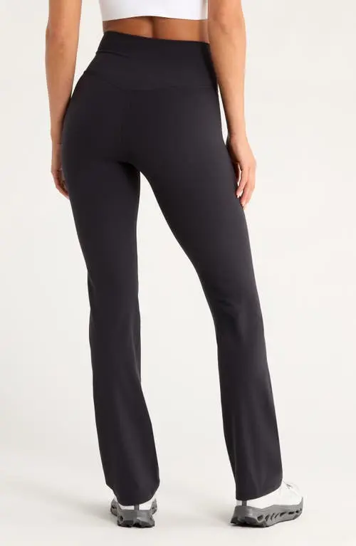 Zella Studio Luxe Bootcut Leggings - Black
