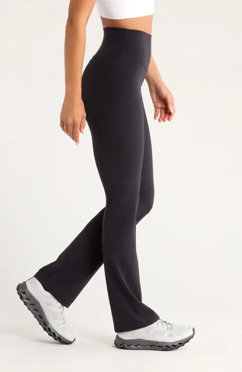 Zella Studio Luxe Bootcut Leggings - Black