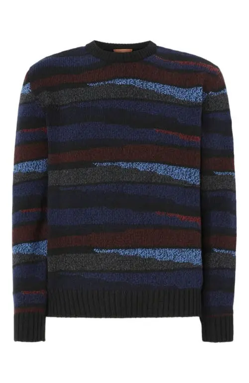 Missoni Crew Neck Striped Sweater