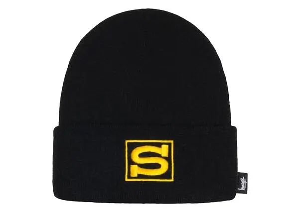 StÜssy Cuff S Sport Beanie - Black