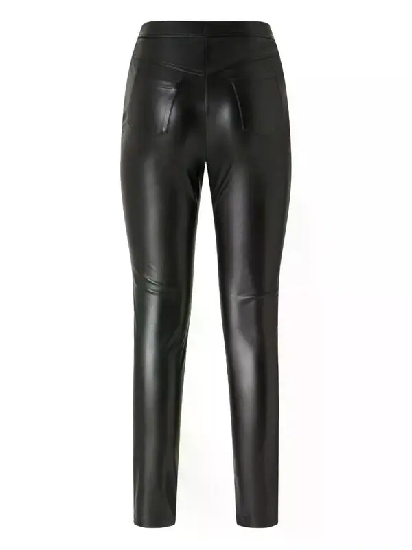 Pinko V-waist Trousers - Black