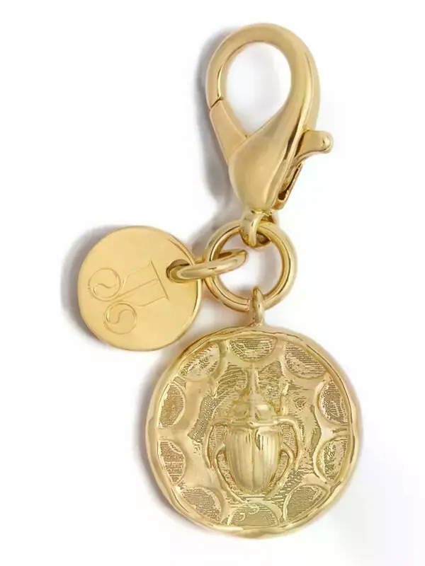 La DoubleJ Winged Scarab Charm