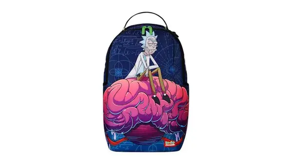 SPRAYGROUND Rick And Morty Brain Shark Dlxr Backpack - Multicolor