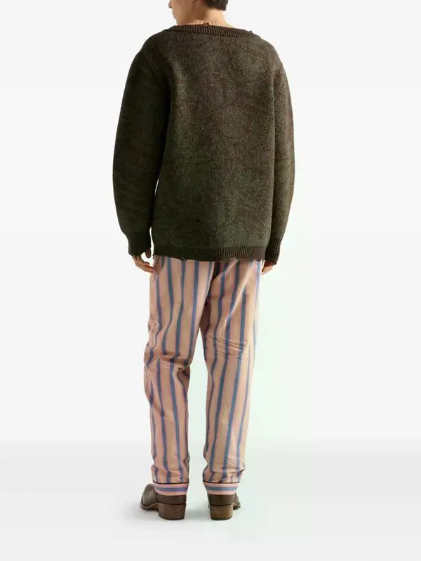 Prada Wide-neck Wool Sweater