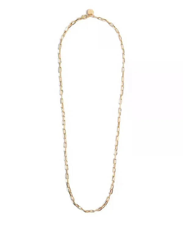 La DoubleJ Chain-link Necklace - Gold